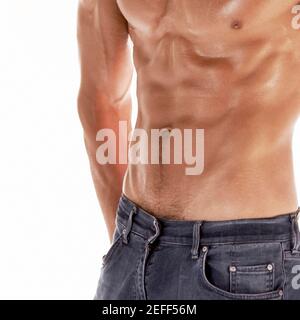 Close-up view of human rib cage Stock Photo - Alamy