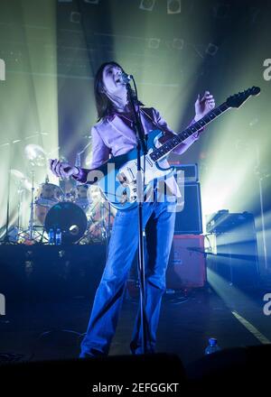 Brian D'Addario of The Lemon Twigs performs live on stage at Koko ...