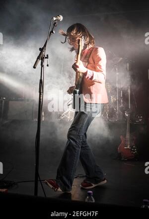 Brian D'Addario of The Lemon Twigs performs live on stage at Koko ...