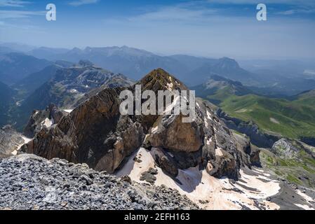 Monte Perdido summit (Ordesa and Monte Perdido NP, Pyrenees, Spain) ESP ...