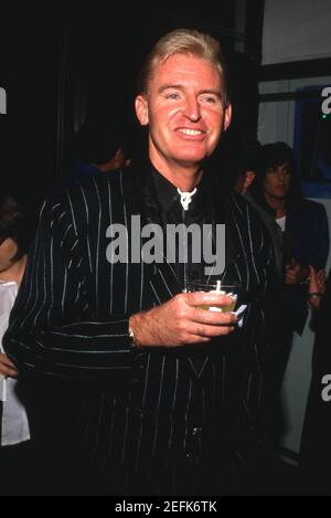 Michael McCartney at his exhibition at the Celebrity Gallery in ...