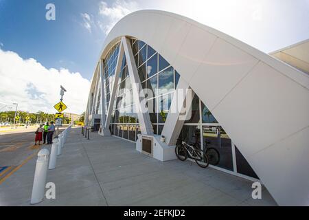 Stunning View of the Owen Roberts International Airport Terminal ...