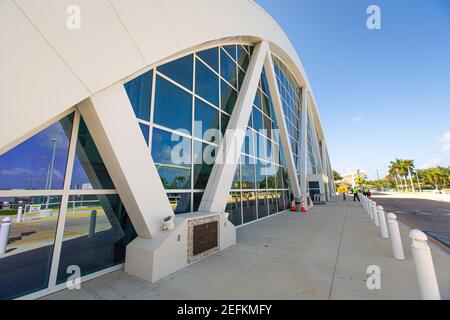 Stunning View of the Owen Roberts International Airport Terminal ...
