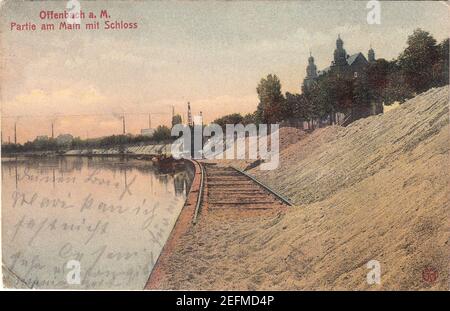 OF Mainufer O 1908 2 Stock Photo - Alamy