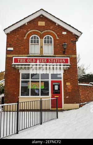 The old fire station in Rothwell Kettering district Northamptonshire ...