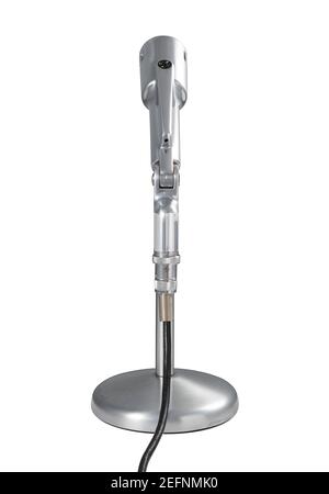 Desktop microphone from the 1960s Stock Photo - Alamy