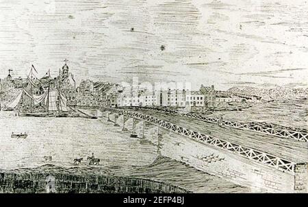 Old Coleraine Bridge Stock Photo - Alamy