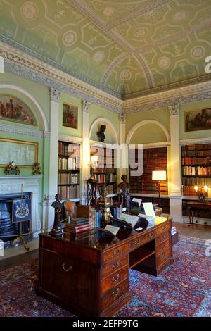 Old Library - Harewood House - West Yorkshire, England Stock Photo - Alamy