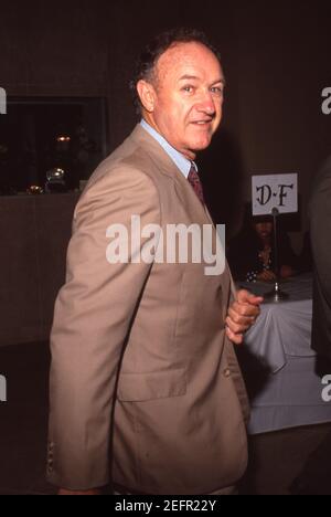 Gene Hackman 1990 Credit: Ralph Dominguez/MediaPunch Stock Photo - Alamy