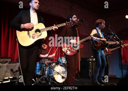 The Hummingbirds from Liverpool performing live on stage at Bush Hall ...