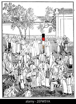 OPEN AIR PREACHING Stock Photo - Alamy