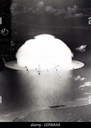 The BAKER test of Operation Crossroads, July 25, 1946. BAKER was ...