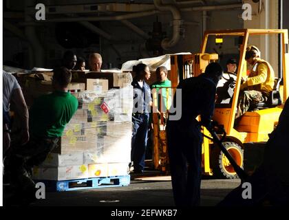 Operation Unified Response, Bataan Amphibious Relief Mission Stock ...