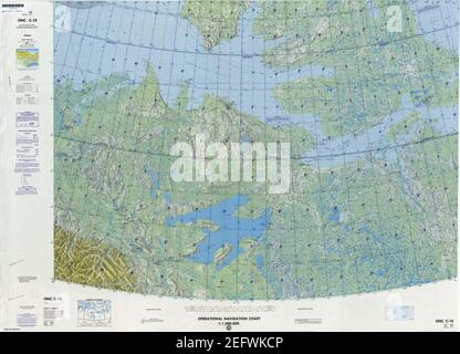 Operational Navigation chart D-10, 4th edition Stock Photo - Alamy
