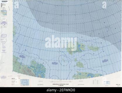 Operational Navigation Chart H-6, 4th edition Stock Photo - Alamy