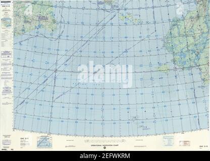 Operational Navigation Chart C-10, 4th edition Stock Photo - Alamy