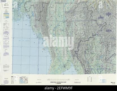 Operational Navigation Chart D-1, 10th edition Stock Photo - Alamy