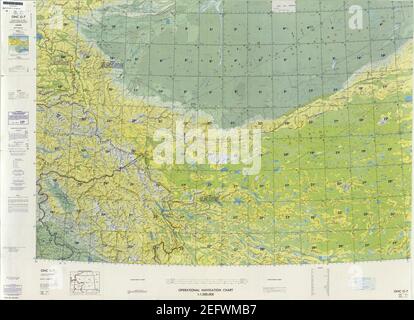 Operational Navigation Chart C-3, 6th edition Stock Photo - Alamy