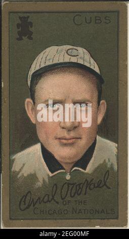 Orval Overall, Chicago Cubs, baseball card portrait Stock Photo - Alamy