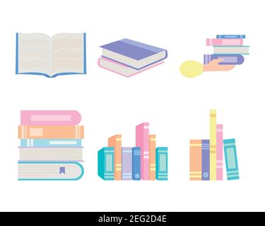 hand over book icon vector outline illustration Stock Vector Image ...