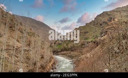 Scenic view of village in Hizan Bitlis Turkey Stock Photo - Alamy