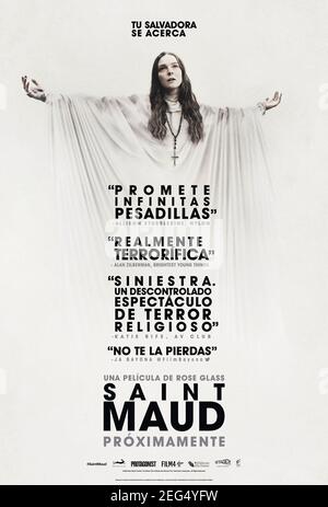 MORFYDD CLARK in SAINT MAUD (2019), directed by ROSE GLASS. Credit: BFI ...