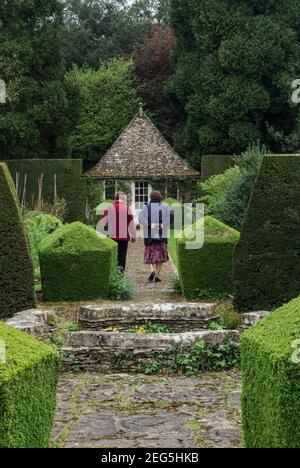 Rodmarton Manor, and Arts and Crafts style house, near Cirencester ...