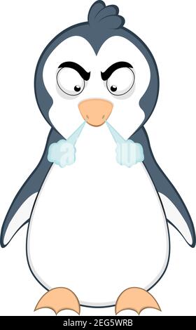 Cartoon face, disgust vector emotion with closed eyes, sour taste ...