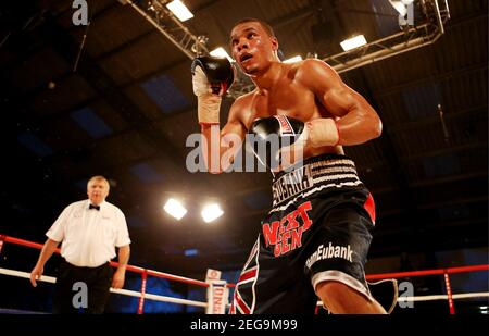 Boxing - Hand Arena - Clevedon Stock Photo - Alamy