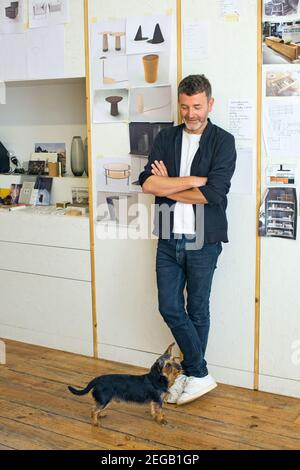 Industrial Designer Christian Haas Stock Photo - Alamy