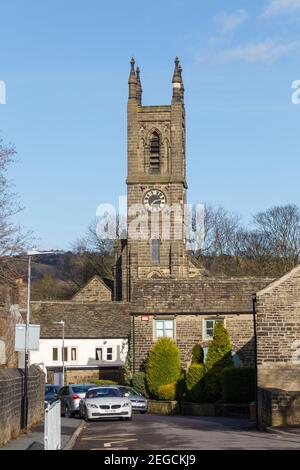 St Mary's Church, Honley, Holmfirth Stock Photo - Alamy