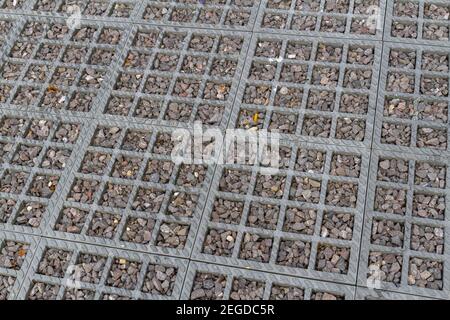 Detail showing Total Traffic Exopave (TTE®), Heavy Duty interlocking ...