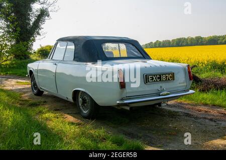 Classic Rover P6 2000 convertible factory prototype car at a car club ...