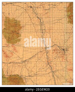 Benson, Arizona, map 1915, 1:125000, United States of America by ...