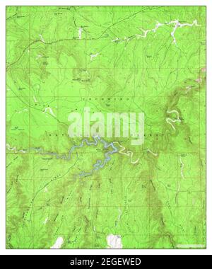 Blue Ridge Reservoir, Arizona, map 1965, 1:24000, United States of ...