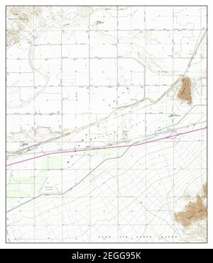 Wellton Mesa, Arizona, map 1965, 1:24000, United States of America by ...