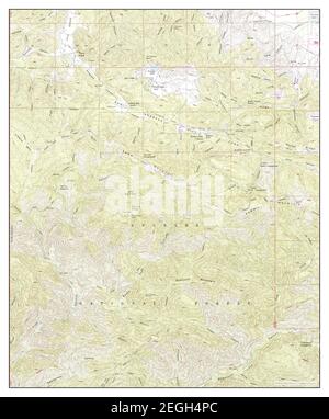 Burnt Peak, California, map 1958, 1:24000, United States of America by ...