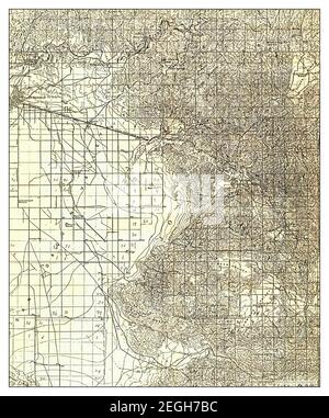 Caliente, California, map 1914, 1:125000, United States of America by ...