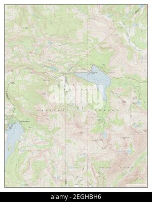 Caples Lake, California, map 1992, 1:24000, United States of America by ...