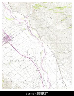 Greenfield, California, map 1956, 1:24000, United States of America by ...