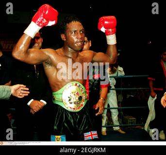 WBC super-middleweight title, Nigel Benn vs Nicky Piper. Alexandra ...