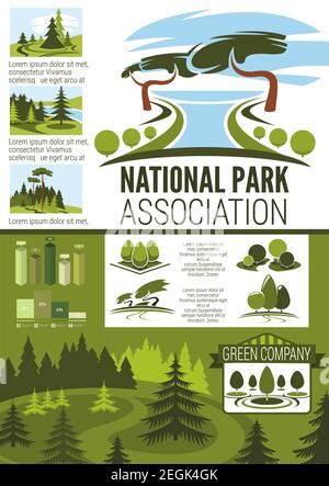 Landscape planning vector infographic template. Urbanization ...