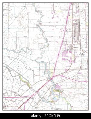 Lathrop, California, map 1952, 1:24000, United States of America by ...
