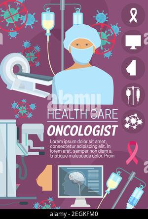 Professional oncologist. Cancer disease diagnostic and treatment ...