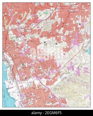 National City, California, map 1967, 1:24000, United States of America ...