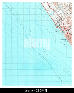 Map of Oceanside, California Stock Photo - Alamy