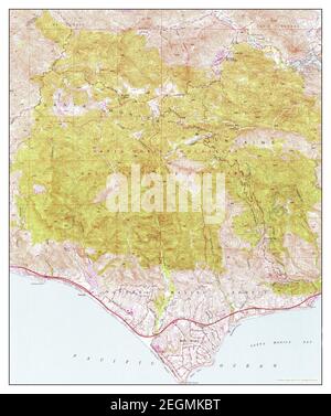 Point Dume, California, map 1950, 1:24000, United States of America by ...