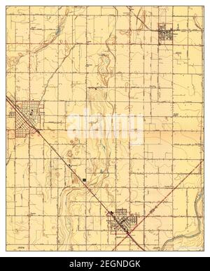 Selma, California, map 1947, 1:24000, United States of America by ...