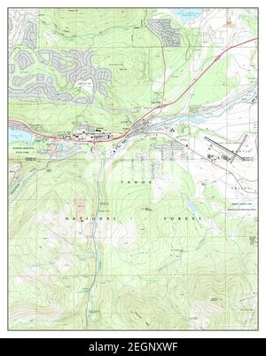 Truckee, California, map 1992, 1:24000, United States of America by ...