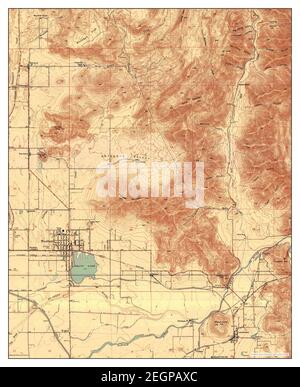 Woodlake, California, map 1952, 1:24000, United States of America by ...